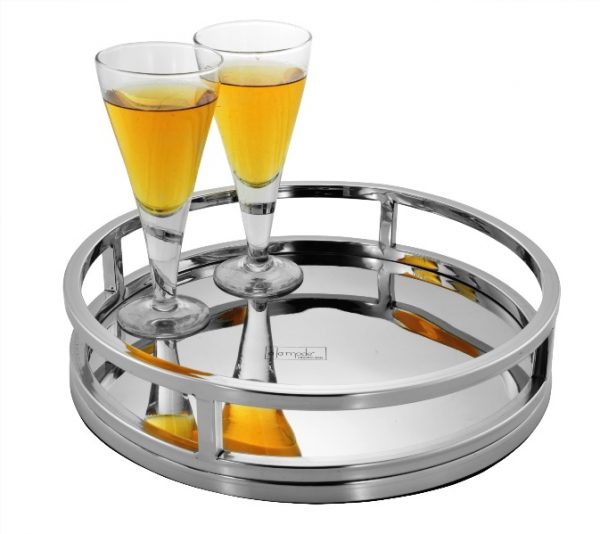 Modern Tubular Round Tray – Alamode by Two Brothers Holding Ltd